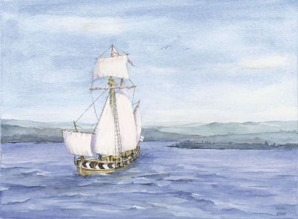 America's first transatlantic ship - Points East Magazine